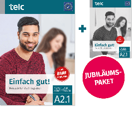 telc - Einfach gut! Deutsch für die Integration A2.1 Paket aus Kurs- und Arbeitsbuch und ...